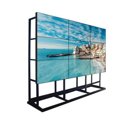 China Factory Ultra Thin Bezel 55'' 3*3 LCD Video Wall Advertising Player LCD Panel Digital Poster Seam for Exhibition Halls for sale
