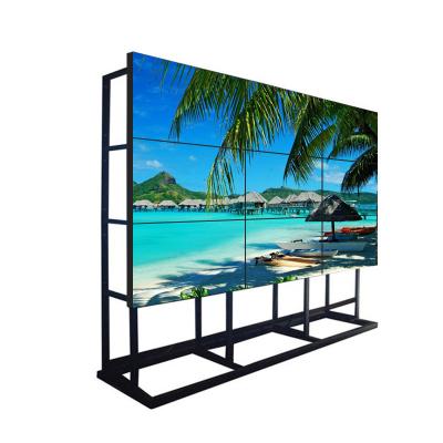China 55 Inch 3x3 Original New IPS Lcd Led Tv Panel 500nits 1080p 4k Wall Mounted Video Wall for sale
