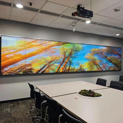 China 46' 55' ultra Narrow Bezel 0.88mm LCD Video Wall Lcd Splicing Screen Lcd Panel with BOE LG Screen Subway,airport,shopmall for sale