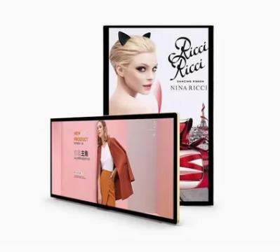 China 18.5'' 21.5'' 27'' Wall Mounted LCD Commercial Display Lcd Advertising Player Digital Signage for Shop,elevator,hotel Subway for sale