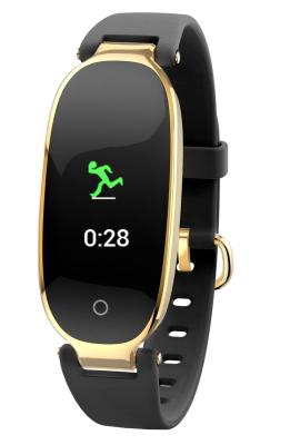 Китай Диапазон экрана цвета Smartwatch 90mAh фитнеса женщин BLE V4.0 умный продается