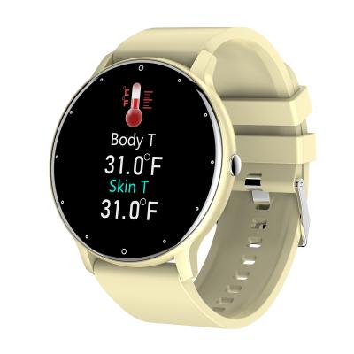 Cina Gli uomini delle donne fanno il giro del tocco completo di Smartwatch di chiamata di Bluetooth del barometro 5,0 in vendita
