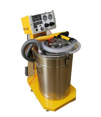 China Máquina de recubrimiento electrostático en polvo para aplicaciones de recubrimiento de sustratos de acero en venta
