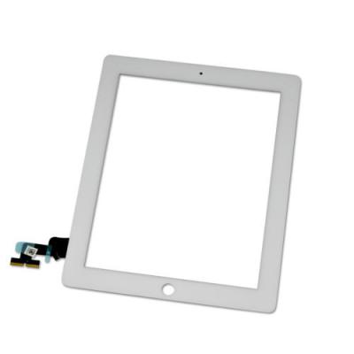 Cina Schermo LCD di Ipad dell'anti impronta digitale per definizione bianca del convertitore analogico/digitale di Ipad 2 l'alta in vendita