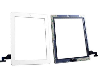 Cina Schermo LCD di Ipad dell'anti impronta digitale per bianco dell'Assemblea del convertitore analogico/digitale di Ipad 2 in vendita