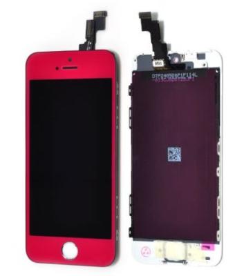 中国 計数化装置のショッキング ピンク Aassembly の高い定義 Iphone 5s LCD 販売のため