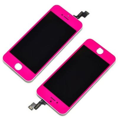 中国 淡いピンクのタッチ画面アセンブリとの高い定義 Iphone 5S LCD 販売のため