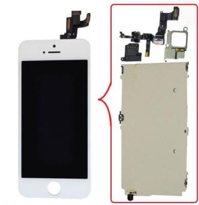 中国 白い部品が付いている計数化装置との Iphone 5s LCD のための IPS Iphone LCD スクリーン 販売のため