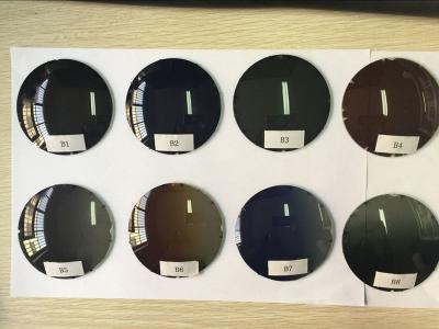 China Diâmetro UV polarizado sem revestimento de 1,499 índices 80mm das lentes do monóculo CR39 anti à venda