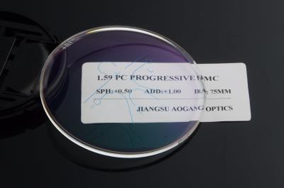 China Lejos/cerca de la materia prima importada confiable 1,59 de las lentes progresivas del policarbonato de Vision en venta