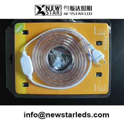 China luz de tira blanca del paquete de ampolla de los 2M 110V 220v 2835/3528/5630/3014SMD LED en venta