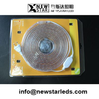 China paquete de ampolla de la luz de tira de la prenda impermeable 2835/3528/5630/3014SMD RGB LED del paquete de los 5M 110V 220v en venta