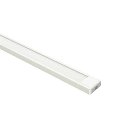 China accesorio de aluminio superficial blanco del perfil del soporte LED del PWB de la anchura de 10m m para la luz de tira 5050 60leds en venta