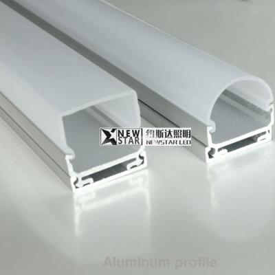 China la superficie de aluminio del perfil de la forma de la luz U del dstrip del PWB de la anchura de 15m m montó el accesorio de aluminio del canal para lihgting casero en venta