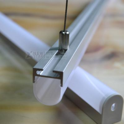 China el perfil de aluminio pandent de la forma de la luz de tira del PWB de la anchura de 15m m U suspendido montó el accesorio de aluminio del canal para el lihgt casero en venta