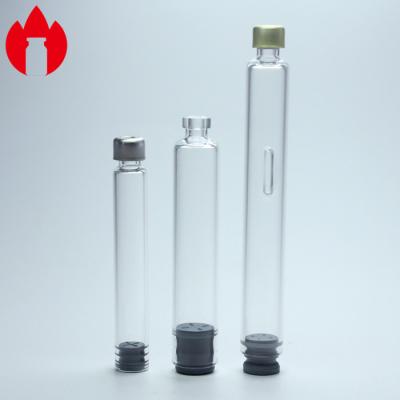 Κίνα 1.5 ml 3 ml Διαφανές ιατρικό άδειο γυάλινο φυσίγγιο μιας χρήσης προς πώληση