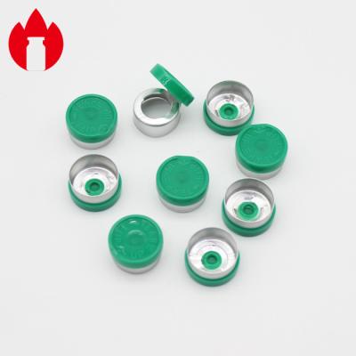 13mm 녹색 위치 지정 찢어짐 캡 제약 주사 바이알 캡