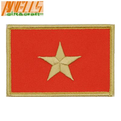 중국 Croatia Flag Embroidered Patch Croatian Iron On Sew On National Military Tactical Flag Emblem 판매용
