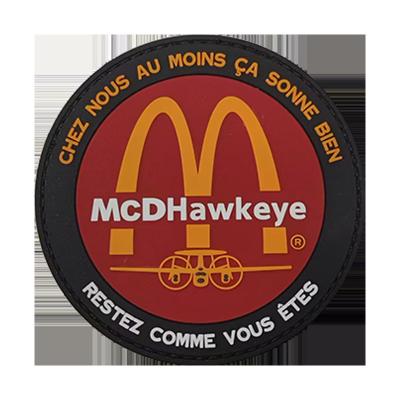 Cina Logo personalizzato Ferro su abbigliamento Patch PVC Patch di abbigliamento durevole in vendita