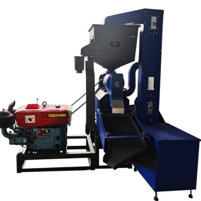 중국 22HP 디젤 엔진 상업용 쌀 밀 기계 800kg / 시간 판매용