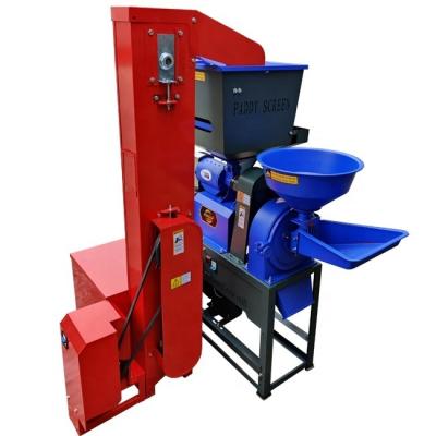China DONGYA AGRO Auto Loading Lifter met trillingsscherm Rijstmolen 4 in 1 Te koop