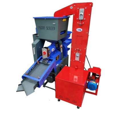 China DONGYA AGRO Auto Loading Lifter met trillingsscherm Rijstmolen 4 in 1 Te koop