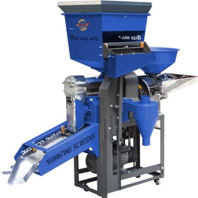 China DONGYA AGRO 6N2025 Pro Max 7 in 1 Kombinierte Reismühle Maschine mit Vibration, Reiniger, Sortieren, Mehlmühlen zu verkaufen