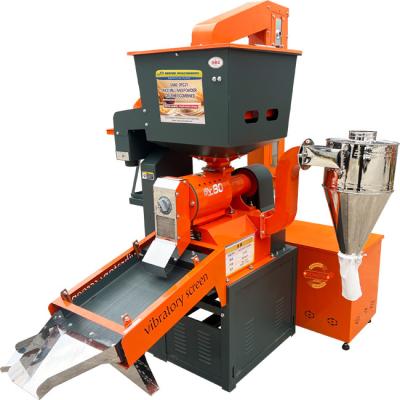 China DONGYA AGRO 750KG máquina de molino de arroz con elevador de carga automática tipo 6N80L en venta