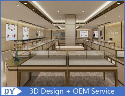 China OEM Moderne Shop Showroom Schmuck Schalter Anzeige mit Led zu verkaufen