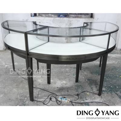 China Op maat gemaakte 1350X550X950MM juwelierswinkel display counter Te koop