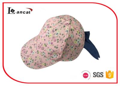 Cina Berretti da baseball delle signore rosa con il legame del denim indietro, cappelli di baseball dell'istituto universitario in vendita