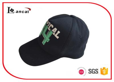 Cina Logo su ordinazione di applique dei cappelli dei berretti da baseball della saia del cotone della marina per i ragazzi in vendita