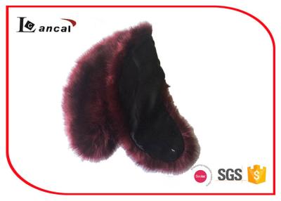 Cina Sciarpa incappucciata su misura della pelliccia calda del collo del Faux della sciarpa della pelliccia del Faux per le ragazze in vendita