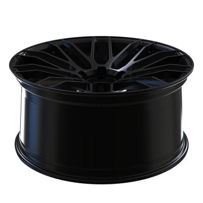 Cina La lega di alluminio su ordinazione 6061-6T orla il benz G63 22X10 11 con il nero lucido 5X130 in vendita