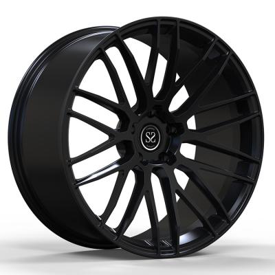 Cina La lega di alluminio su ordinazione 6061-6T orla il benz G63 22X10 11 con il nero lucido 5X130 in vendita