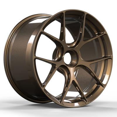 China Boxster 978 Porsche Forged Wheels 19 Inch Bronze Custom 1 Pc for sale