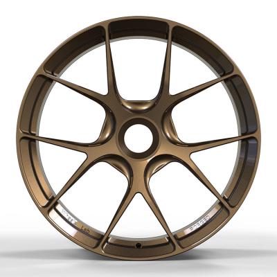 China Boxster 978 Porsche Forged Wheels 19 Inch Bronze Custom 1 Pc for sale