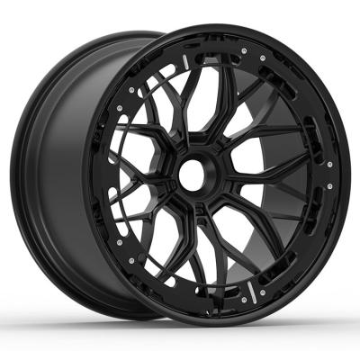 China BMW X5 F15 21x9.5 e 21x11 Custom Matt Negro 2-PC Forjado de Alumínio à venda