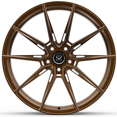 Chine BMW M850i 21x10 et 21x11.5 Jantes forgées sur mesure en bronze brillant à vendre