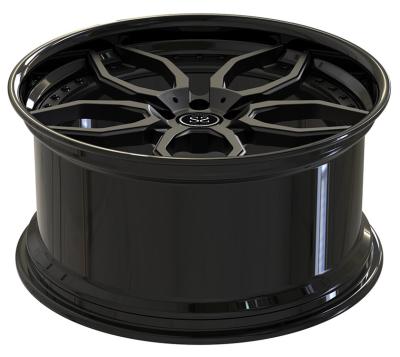 中国 23×11 カスタム 2PC 鍛造 輪輪 グランス 黒 5×130 ポルシェ カイエン 2020 販売のため