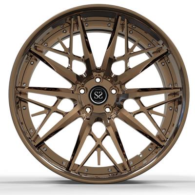 中国 アウディ RS6 C8 セラミック 23x11 カスタムチューニングリム ブロンズ 販売のため