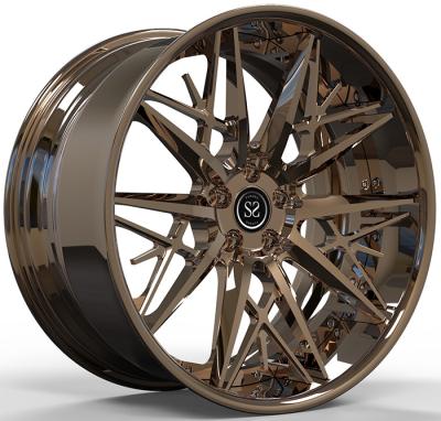 中国 アウディ RS6 C8 セラミック 23x11 カスタムチューニングリム ブロンズ 販売のため