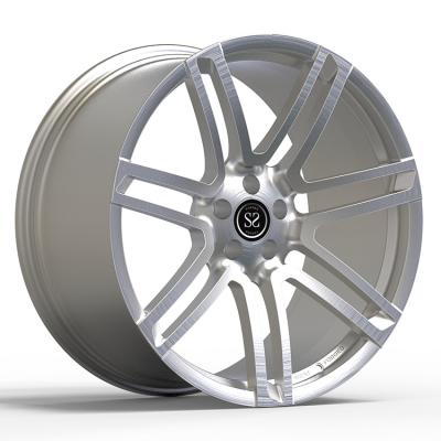 China Audi RS4 Custom Felgen 20x9.0 1-PC geschmiedet klar gebürstet 5x112 Bolt Muster zu verkaufen
