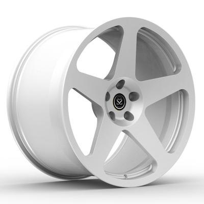 Cina SSJK1035 ha forgiato la lega di alluminio 6061-T6 borda Matt Silver ET45 in vendita