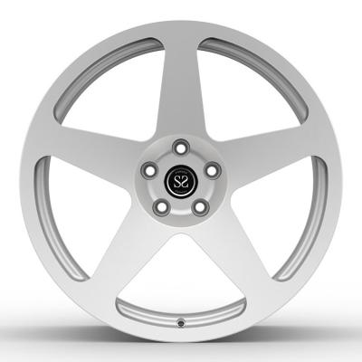 Cina SSJK1035 ha forgiato la lega di alluminio 6061-T6 borda Matt Silver ET45 in vendita