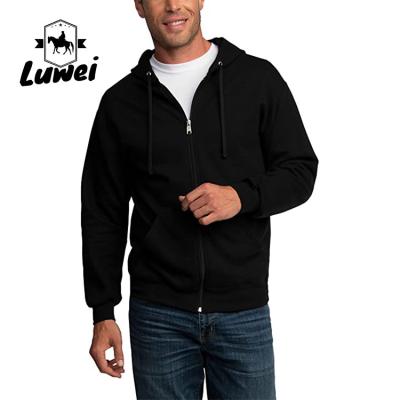 China Hoogwaardige Moletons Pastel 50% katoen gesneden en naaien Zip Up Drawnstring Mensen hoodies sweatshirts Te koop