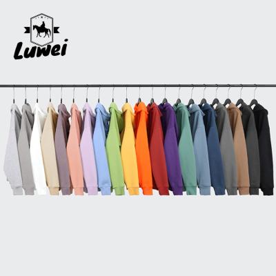 Cina Stringa di tiro bianca semplice pesante 330g Bluzza poliestere di cotone di alta qualità maschile felpe in cappuccio maglietta attiva in vendita