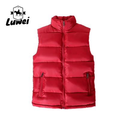 Cina Moda uomo poliestere casual leggero utilitario più taglia imbottitura senza maniche giubbotto a bolla per uomini in vendita