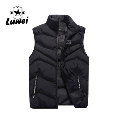 Cina Acquista Vendita Calda Antivento Moda Senza Maniche Utilità Colletto Alla Stand Trapuntato Piumino Gilet Gilet Da Lavoro Gilet Da Uomo in vendita