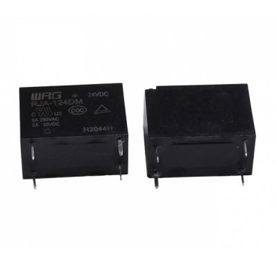 China Volt 5A RJA do poder D 4KV Mini Power Relay 24 de SPST - relé da montagem do PWB 124DM à venda